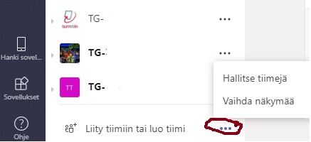 Teams: Grid view or List view? | Digital toolkit | Tampere Universities