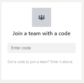Use a code to join a team in Microsoft Teams | Digital toolkit ...