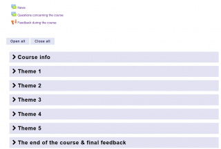 Moodle templates | Digital toolkit | Tampere Universities