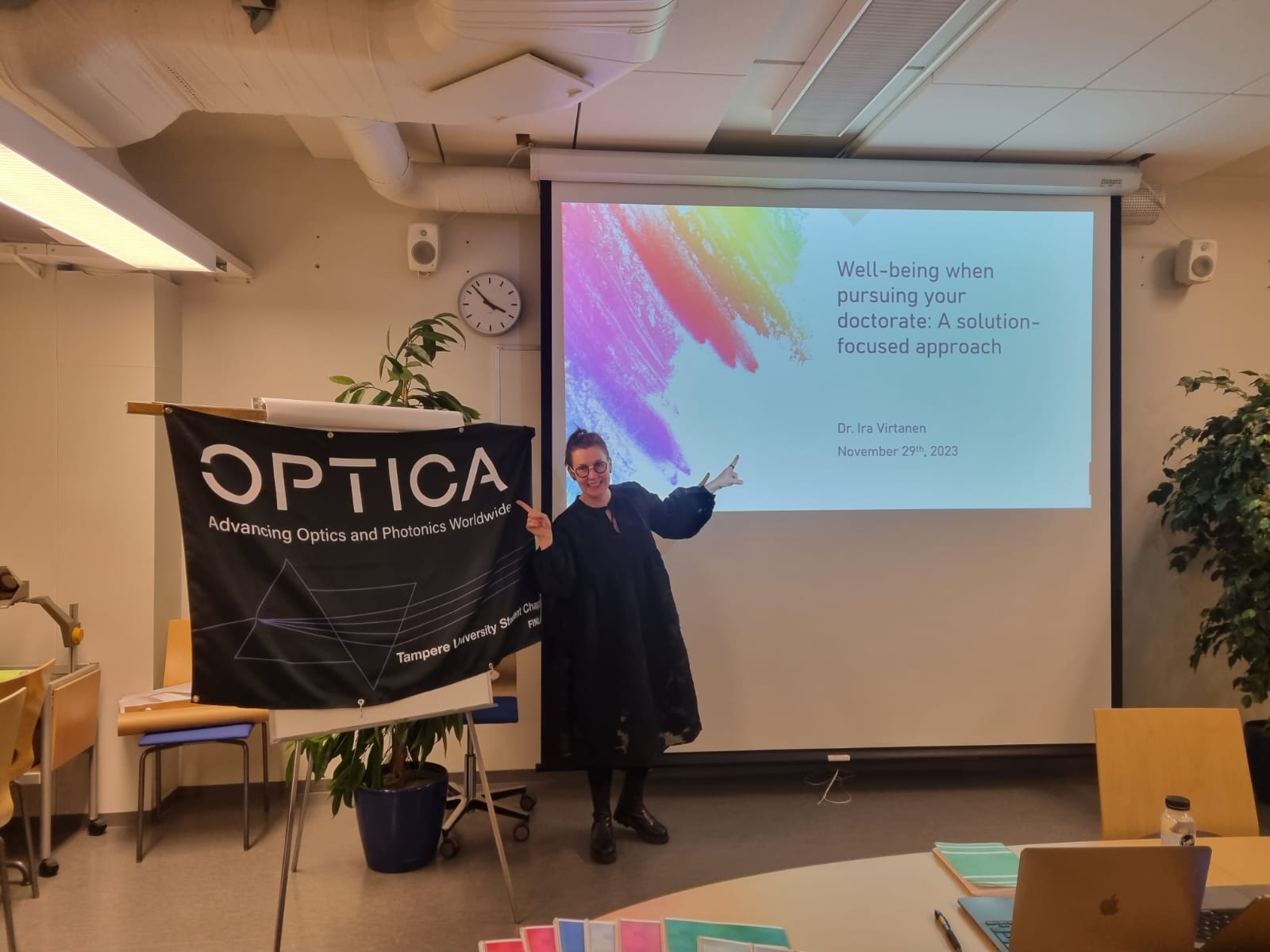 First mental health and well-being event by our Chapter | Optica ...