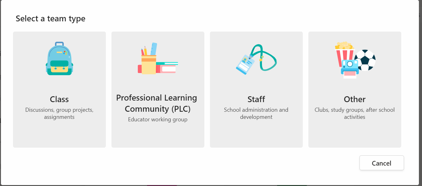 Teams: Creating and building a team | Digital toolkit | Tampere Universities